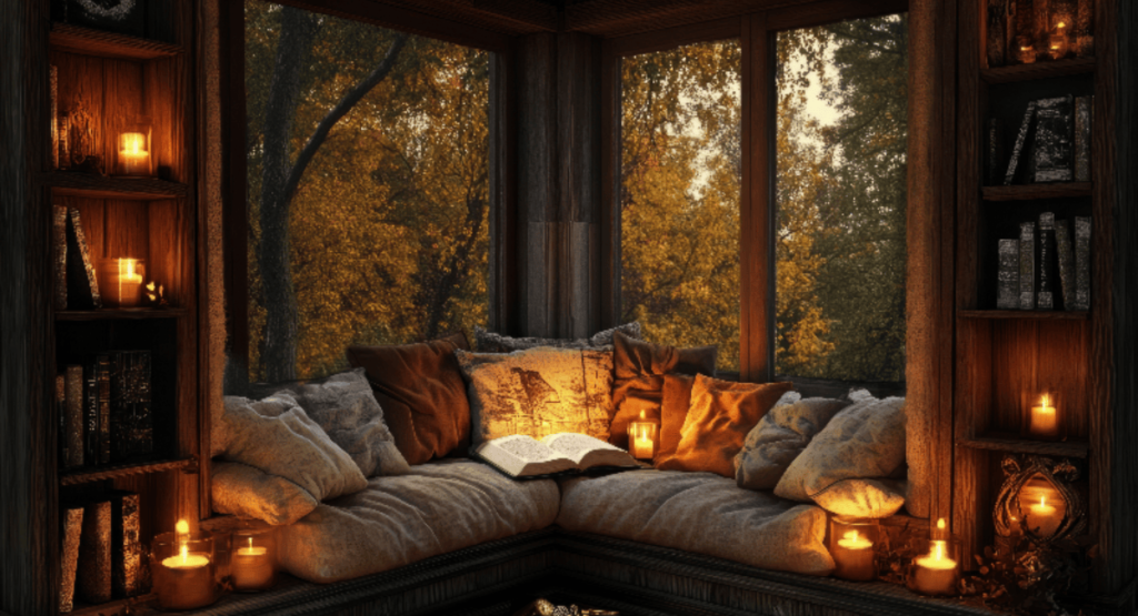 How to Create the Ultimate Cozy Winter Reading Nook – Bookmarks 'n Blankets